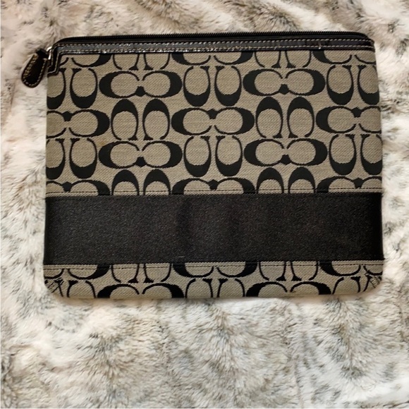 Coach | Accessories | Authentic Coach Ipad Mini Travel Soft Case Black ...